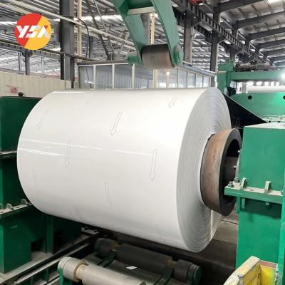 China White PVDF Coated Aluminum Coil 0.2mm-3.0mm Thickness for Construction & Industrial Applications for sale