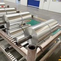 China Double Zero Aluminum Foil Roll 0.006mm-0.009mm Ultra Thin 1235/8011 Alloy Industrial Grade for sale