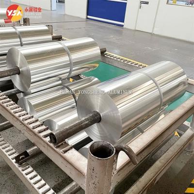China 8011 Aluminum Foil Roll 0.006mm-0.2mm for Yogurt Lid Heat Seal Packaging for sale