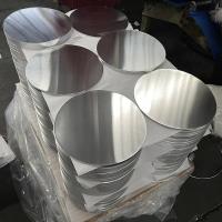 China 3003 Aluminum Circle Plate 0.13-6.5mm Thickness 80-1000mm Diameter Anti-Corrosion Kitchenware Material for sale