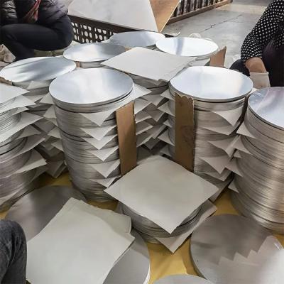China 1050 Aluminum Circle 80-1000mm Diameter 0.2-500mm Thickness H26 H28 Temper for Cookware for sale