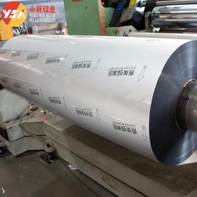 China AL+PET Honeycomb Laminated Film 0.006-0.05mm AL Thickness with 0.012-0.07mm PET Layer for sale
