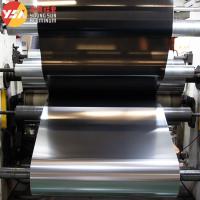China PET Laminated Aluminum Foil Single Silver Printing - 0.012-0.05mm AL Thickness, ≤1600mm Width for Food & Pharma Packaging for sale