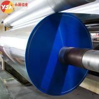China 0.009mm AL PET PVC Cable Shielding Aluminium Foil Roll Custom Color 76mm ID for sale