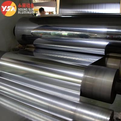 China PE PET Laminated Aluminum Foil 0.012-0.05mm Alloy 8011 for Food Packaging for sale