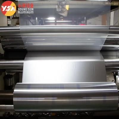 China PE/PET Laminated Aluminum Foil 8011 103μm for Retort Pouch Food Packaging for sale