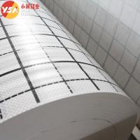 China PE Woven Fabric Printing Insulation Material 40-120 gsm 76mm ID Custom for sale