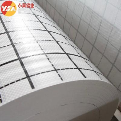 China PE Woven Fabric Printing Insulation Material 40-120 gsm 76mm ID Custom for sale