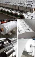 China PE Woven Fabric Printing Insulation Material 40-120 gsm 76mm ID Custom for sale
