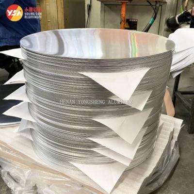 China Deep Drawing Aluminum Circle 1050 1060 3003 Burr Free Custom Diameter 80-1600mm Precision Gauge for Cookware Auto Supply for sale