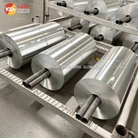 China FDA Food Safe Aluminum Foil Roll 18-20 Micron High Barrier Heat Resistant for Takeaway Container Bakeware for sale