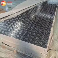 China Aluminum Checkered Plate 1060 3003 5052 Anti Slip Diamond Pattern for Marine Deck Industrial Flooring for sale