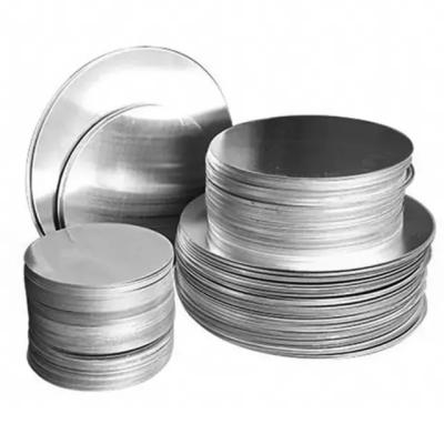 China Aluminum Circle 1050 1060 1100 3003 0.2-6.0mm Thickness 100-1800mm Diameter Customizable for sale