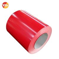 China Color Coated Aluminum Coil 1060 3003 Alloy PVDF PE Coating 150mm ID for Building Exterior Wall Roofing for sale