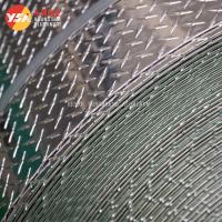 China Yongsheng Aluminum Checker Plate 6xxx Series 1.5-10mm Thickness Corrosion Resistant for Freezers Vehicles for sale
