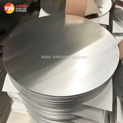 China Aluminum Circles 1050 1060 1100 3003 0.2-6.0mm for Cookware Lighting Trays Heat Sinks for sale