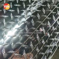 China Aluminum Checkered Plate 1.5mm-10mm Anti-Slip Tread Plate for Flooring Walkways and Vehicle Platforms for sale