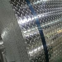 China Aluminum Checkered Plate 1.5mm to 10mm Thickness 100 Recyclable Custom Sizes Durable Slip Resistant Metal Sheet for sale