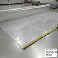 China 5083 H32 Marine Grade Aluminum Checkered Plate 5 Bar Anti Corrosion Tread Sheet 1600mm Wide Custom Size for sale