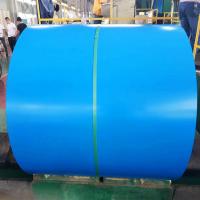 China 5052 Blue Color Coated Aluminum Coil PE PVDF 0.6mm for Roof Tiles for sale