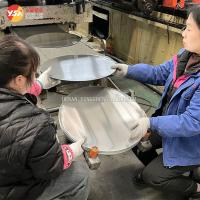 China Aluminum Round Plate 1050 1060 1100 H14 250mm 350mm 780mm for Cookware Utensil for sale