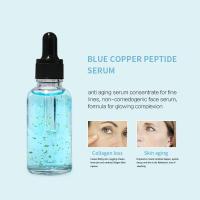 China GHK-CU Essence Face Serum 24K Gold Blue Copper Peptide Serum for sale