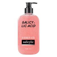 China Exfoliating Natural Shower Gel with Shea Butter Salicylic Acid Body Natural Shower for sale