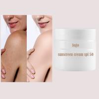 China Spf 50 Sun Screen Cream Face Makeup Cosmetics PA+++ SunScreen for sale