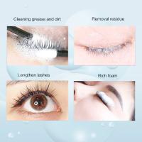 China Eye Lash Extension Shampoo Eyelash Care Products Ethylene Oxide Free for sale