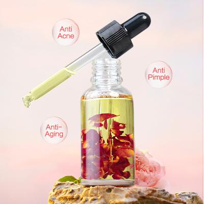 China Rose Petal Face Massage Serum 30ml Facial Skin Care Products for sale