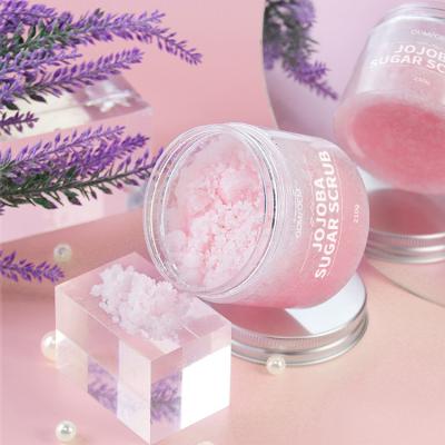 China Organic OEM Skin Care Products Whipped Jojoba Oil Whitening Facial Body Scrub for sale