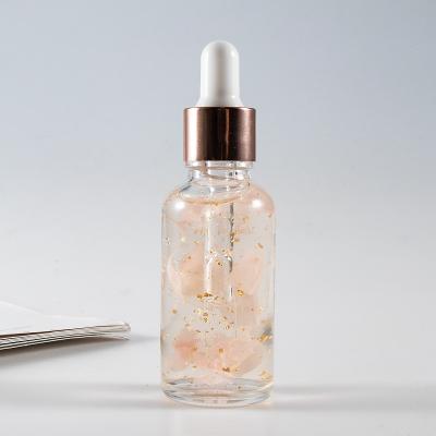 China Collagen 24k Gold Rose Petal Face Serum For Sensitive Combination Skin for sale