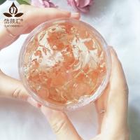 China 300g Rose Petal Facial Clay Mask Whitening Moisturizing Jelly for sale