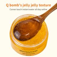 China 100ml Radiantly Turmeric Glowing Skin Gel Mask With Tranexamic Acid Glutathione for sale