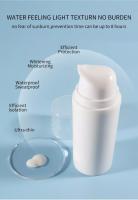 China Sunblock Waterproof Sunscreen Spf50+ / Pa+++ Body Whitening for sale