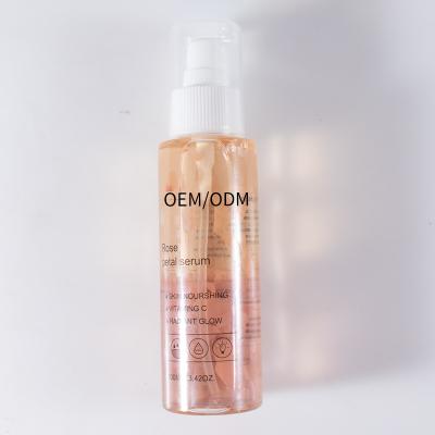 China ODM Rose Petals Essence Face Serum Vitamin C For Sensitive Acne Prone Skin for sale