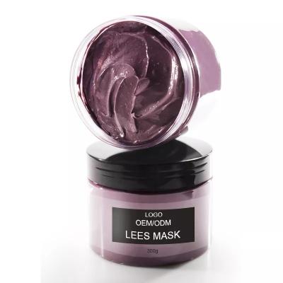 China Purifying Detox Spa Eggplant Facial Clay Mask 300g For Deep Clean Acne Skin for sale