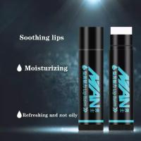 China Black Tube Mint Moisturizing Men Skincare Lip Balm Natural Organic Vegan ISO GMPC for sale