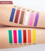 China Metallic Face Makeup Cosmetics 12 Colors Waterproof Makeup Eyeshadow for sale