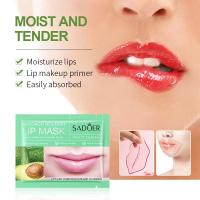 China Collagen Crystal Pink Lip Care Gel Masks For Moisturizing Anti Wrinkle Firms Hydrates Lips for sale