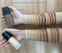 China 30ml Face Makeup Cosmetics 104 Color Custom Face Pressed Matte Liquid Waterproof Foundation for sale