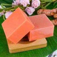 China Turmeric Essential Oil Soap Cleansing Body Soap Improve Dark Spot Beauty Salon And Spa for sale