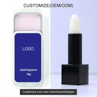 China 10g 100% Natural Facial Skin Care Products Travel Friendly Convenient Tin Solid Cologne For Men Bourbon for sale
