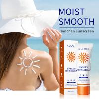 China Natural Zinc Daily Wear Sunscreen Zinc Oxide Physical Spf 50+ Water Resistant for sale