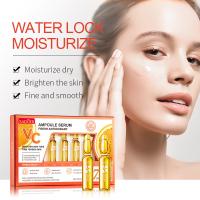 China Vitamin C Ampoule Oil Essence Face Serum Hyaluronic Acid Gold Vc Moisturizing 2ml for sale