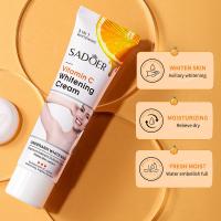 China 50g Bodycare Cosmetics Brighten Moisturizing Whitening 3 IN 1 Vitamin C Underarm Lightening Cream for sale