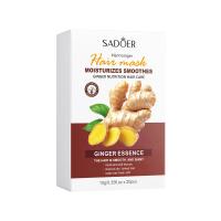 China 10g Bodycare Cosmetics Ginger Extract Nutrition Hair Care Moist And Soft Texture Improve Dry Forked Hair Mask for sale