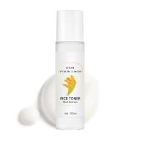 China Natural Organic Skin Care Toner Niacinamide Glow Essence Rice Water Face Tone GMPC for sale