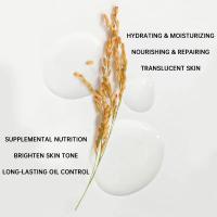 China Natural Organic Skin Care Toner Niacinamide Glow Essence Rice Water Face Tone GMPC for sale