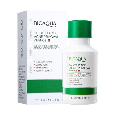 China 30ml Anti Acne Face Serum Organic Acne Treatment Salicylic Acid Pimple Removal Facial Skincare for sale